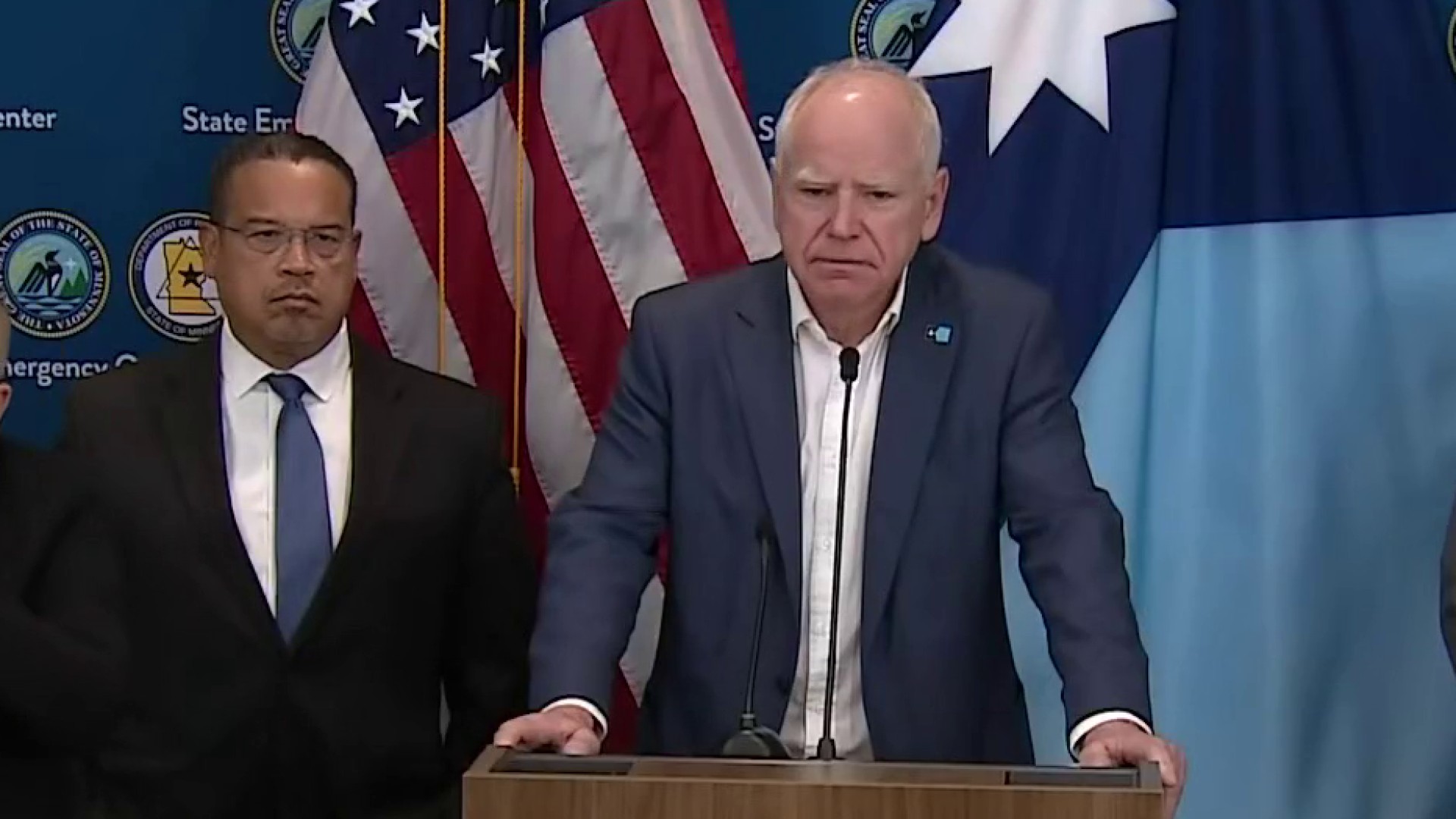 'We're having a moral debate': Walz calls to put politics aside after ...