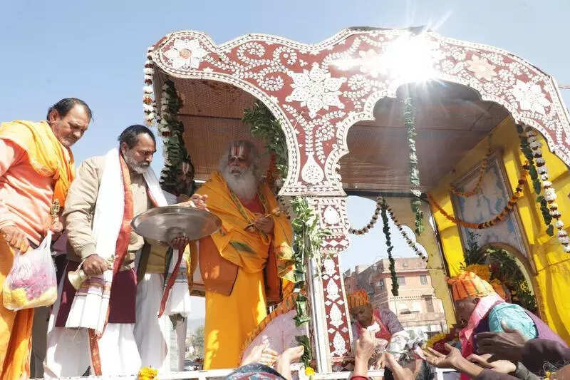 Surya Saptami chariot in city spotlights state’s solar push
