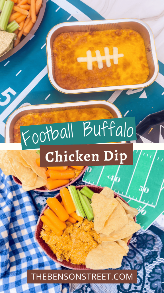 Football buffalo chicken dip recipe: Game day appetizer