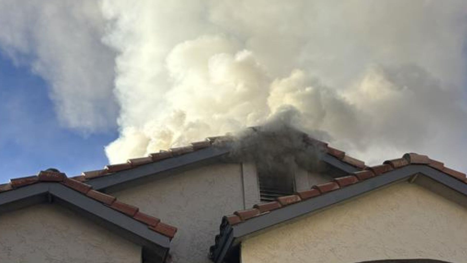 Firefighters battling attic fire at Scottsdale apartment