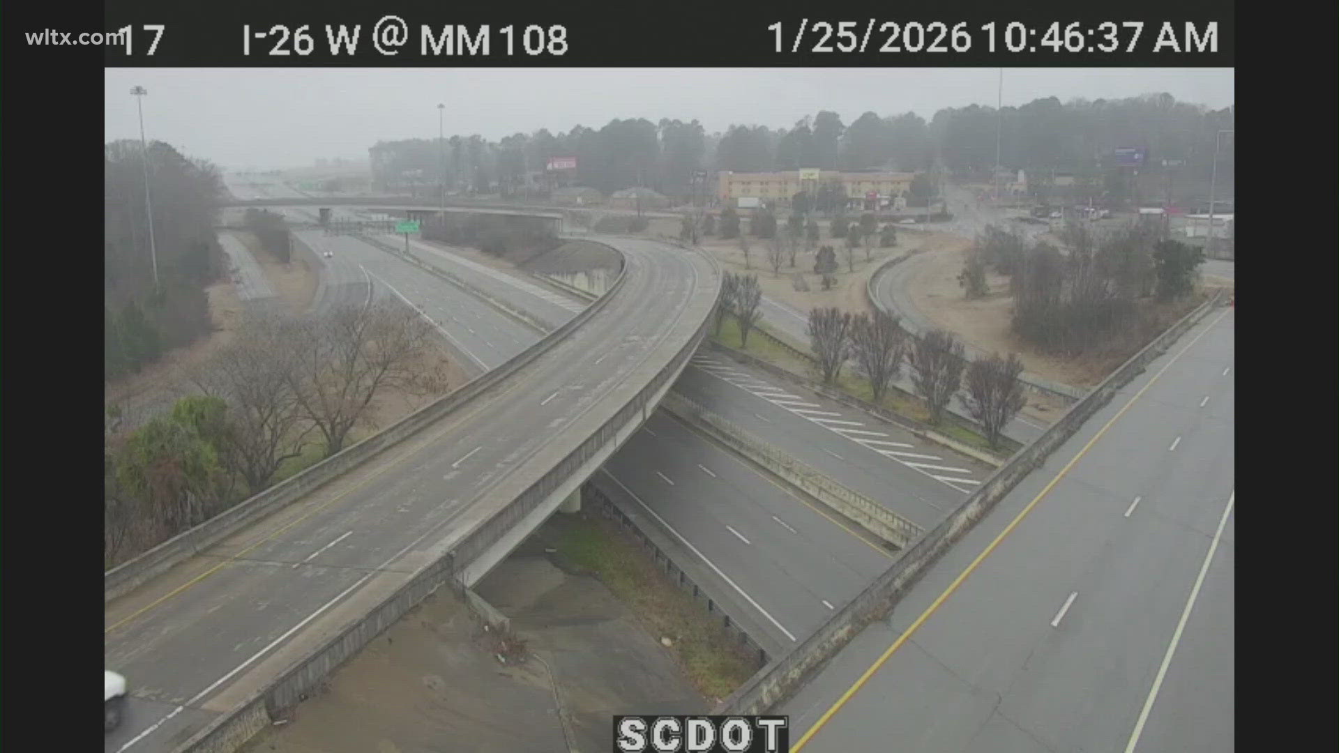 Update from the South Carolina Highway Patrol on road conditions