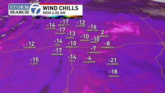 Extreme cold warnings continue until 12PM Monday