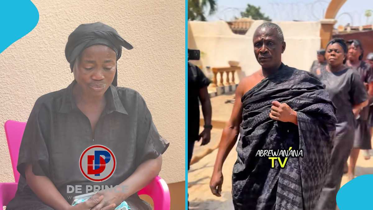Abusuapanin Tupac visits Faustina Fosu after her son's passing: "He's ...