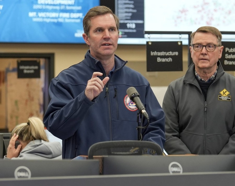 Beshear to hold briefing amid ongoing response to Kentucky winter storm