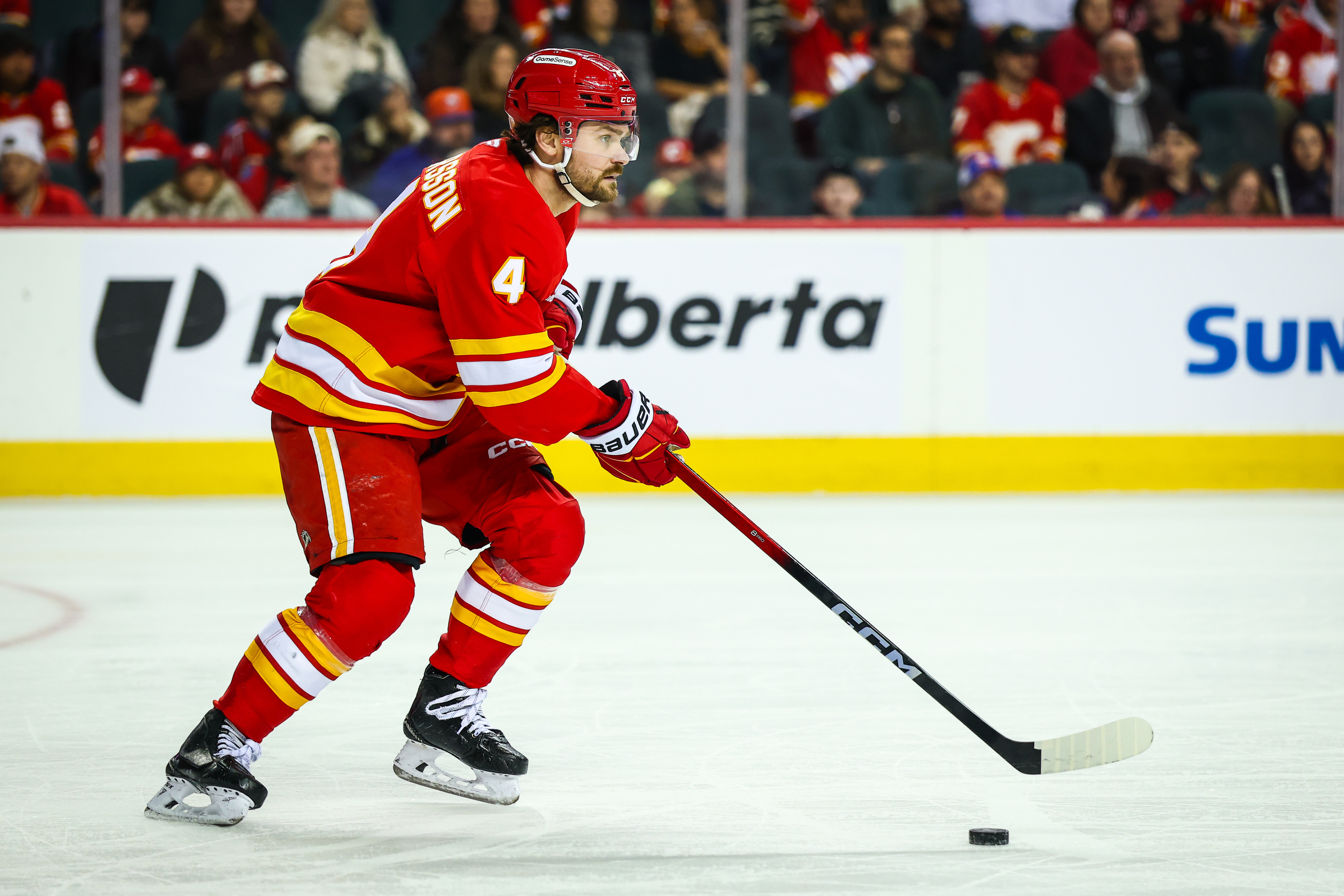 Rasmus Andersson takes subtle shot at Toronto crowd after Marner’s return