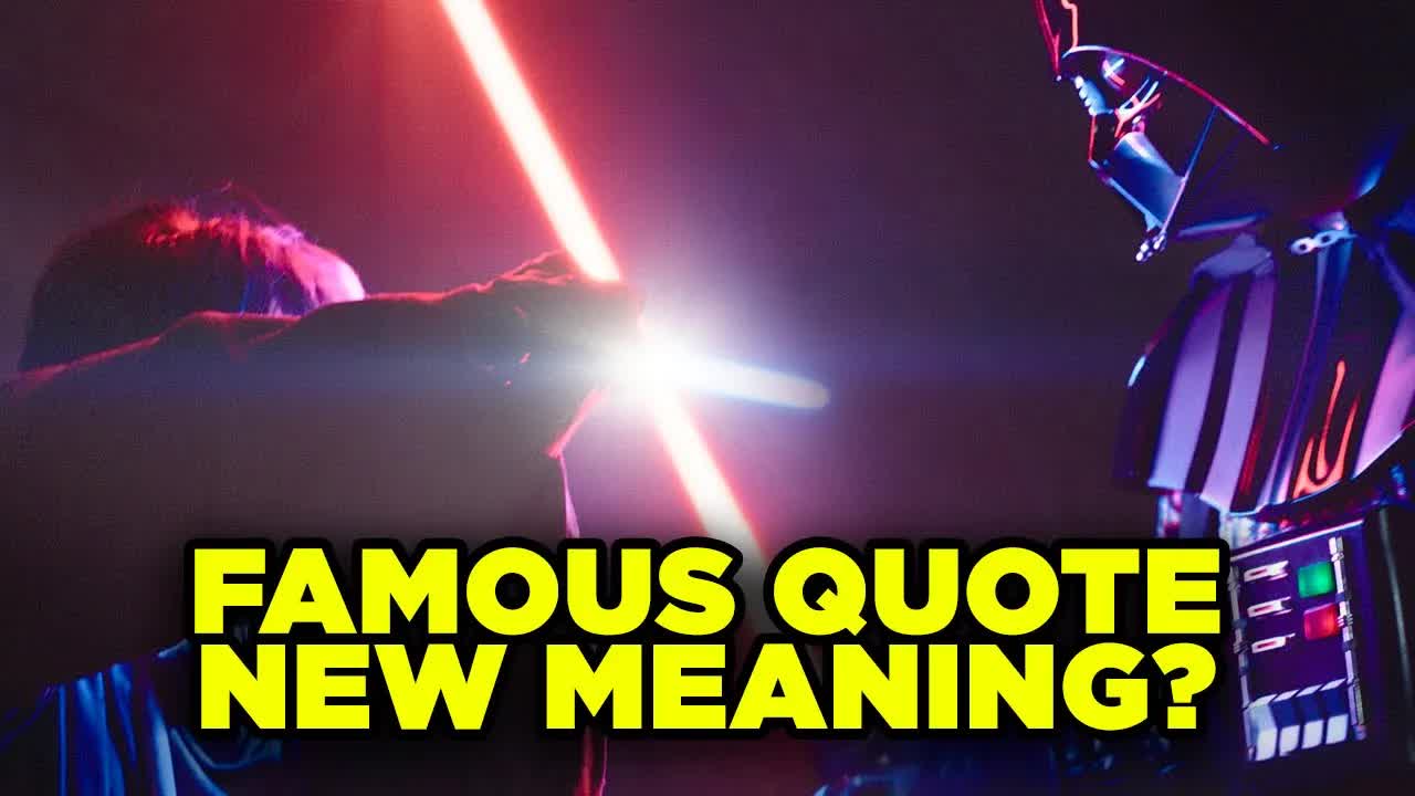 Darth Vader vs Obi-Wan Kenobi: New meaning to famous Star Wars quote ...