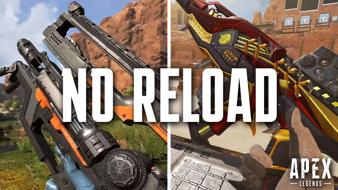 Playing Apex Legends without reloading any weapon