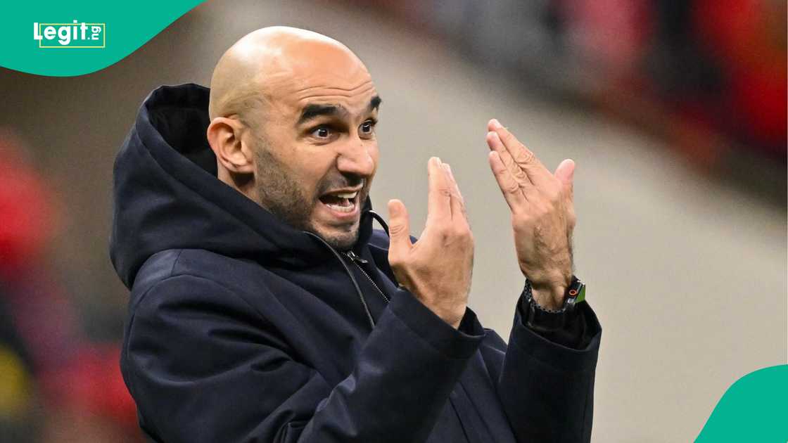 Watch: Video reveals what Pape Thiaw and Walid Regragui said before ...