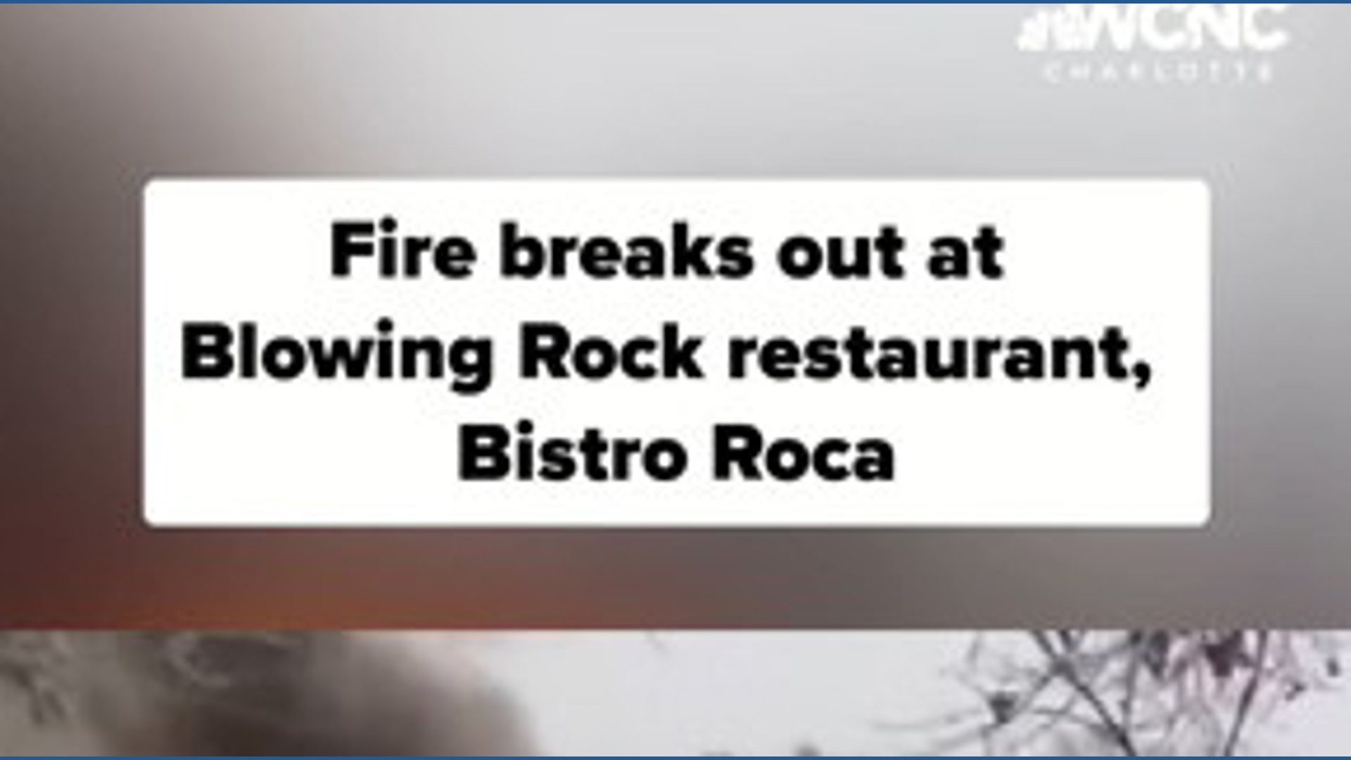 Fire breaks out at beloved Blowing Rock restaurant