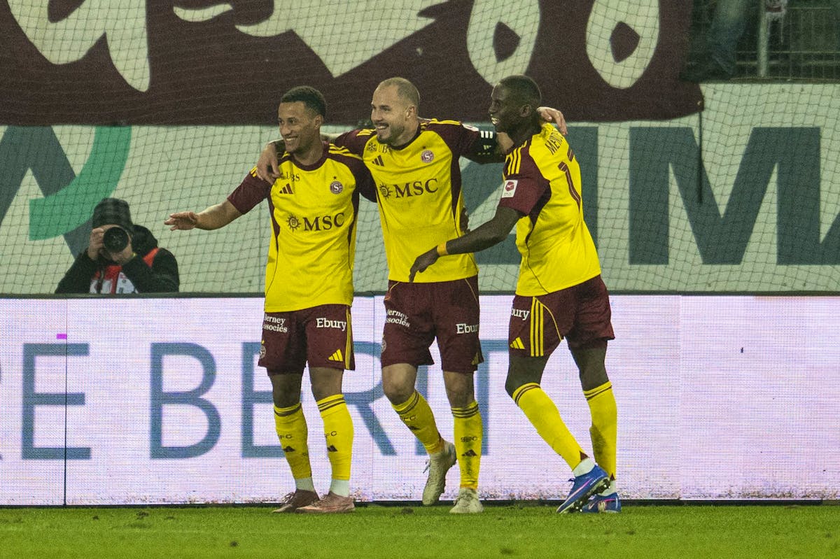 Servette revient de loin et s'impose à Saint-Gall