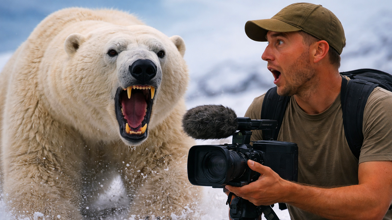 I tried to film a wild animal from up close and paid the price