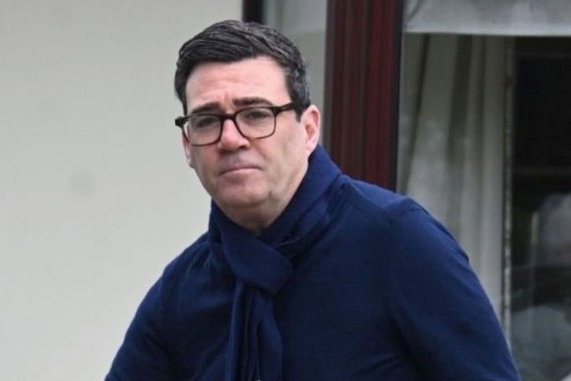 Andy Burnham seen in public for first time since bid to become MP blocked