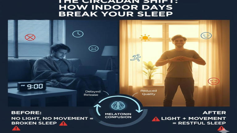 The home-bird trap: Why your brain forgets how to sleep when you stay ...