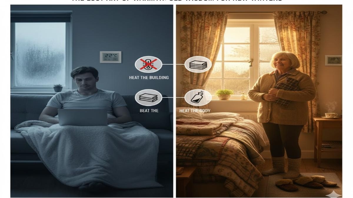 The lost art of body-heating: Why older generations stay warm while the ...