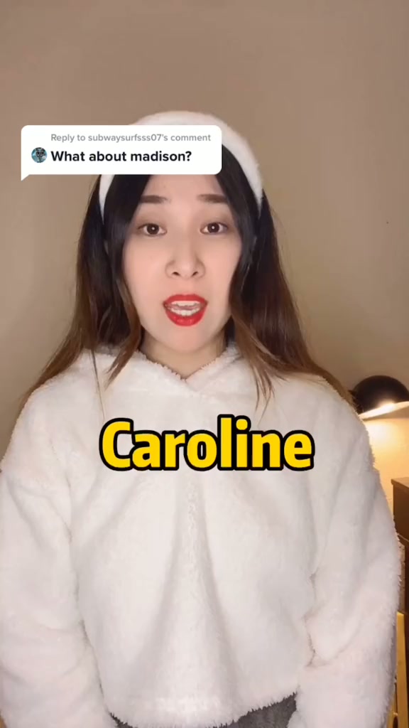 Why Madison Caroline and Janice sound so bad in Chinese