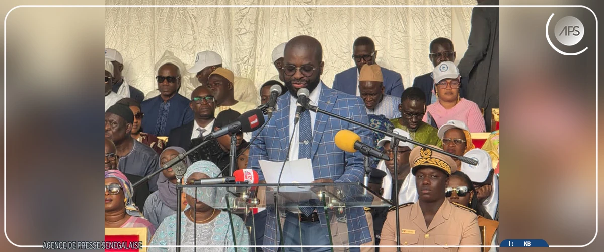 Thiès : Fatou Diouf inaugure le nouveau marché central au poisson, un ...