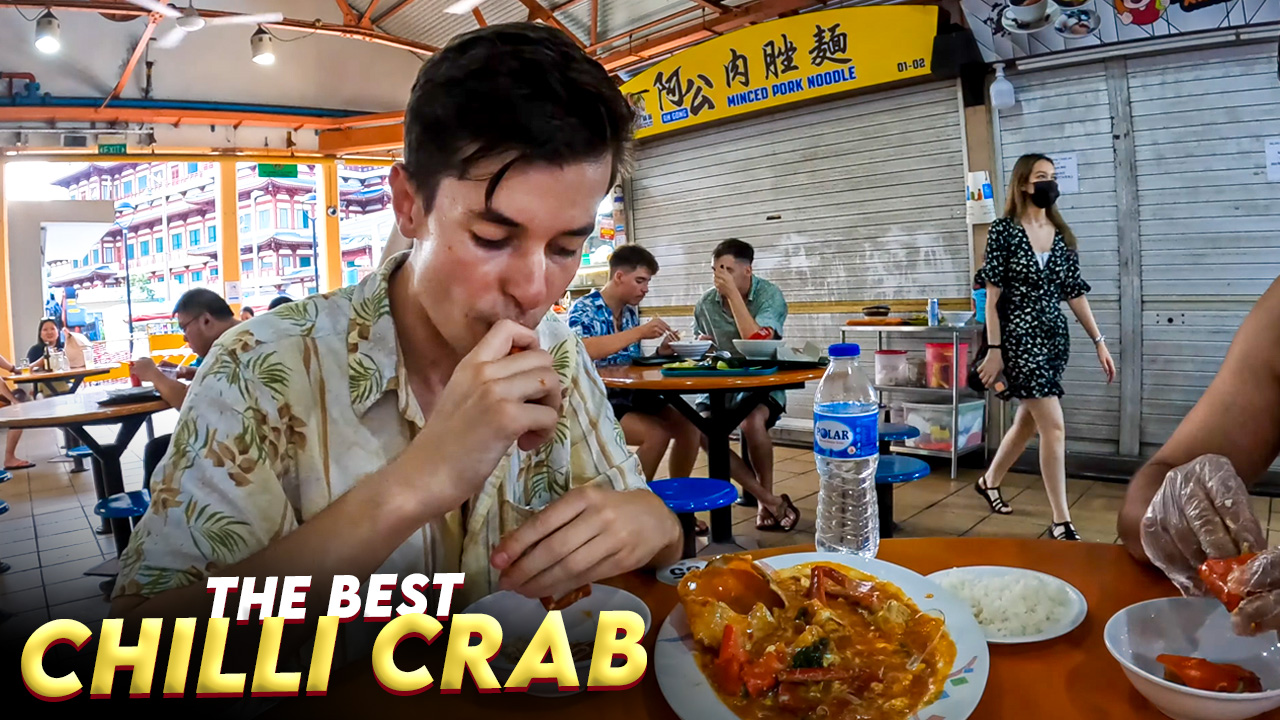 Best hawker food in Singapore: Chili crab and Tian Tian chicken rice