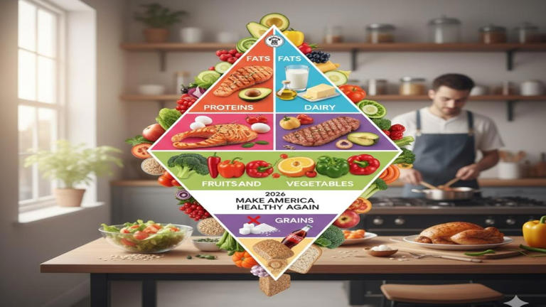 The great food pyramid flip: What RFK Jr.'s new "Make America Healthy ...