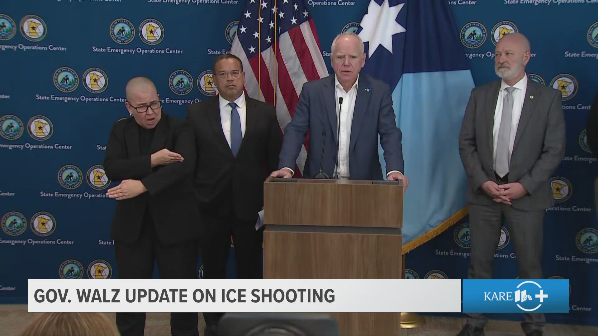 Walz after Alex Pretti shooting: “What side do you want to be on ...