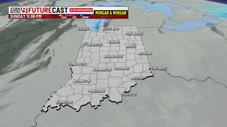 Winter storm winds down tonight, but frigid air and treacherous travel ...