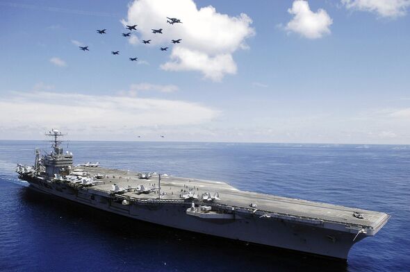 Reports US aircraft carrier USS Lincoln is now within striking distance ...