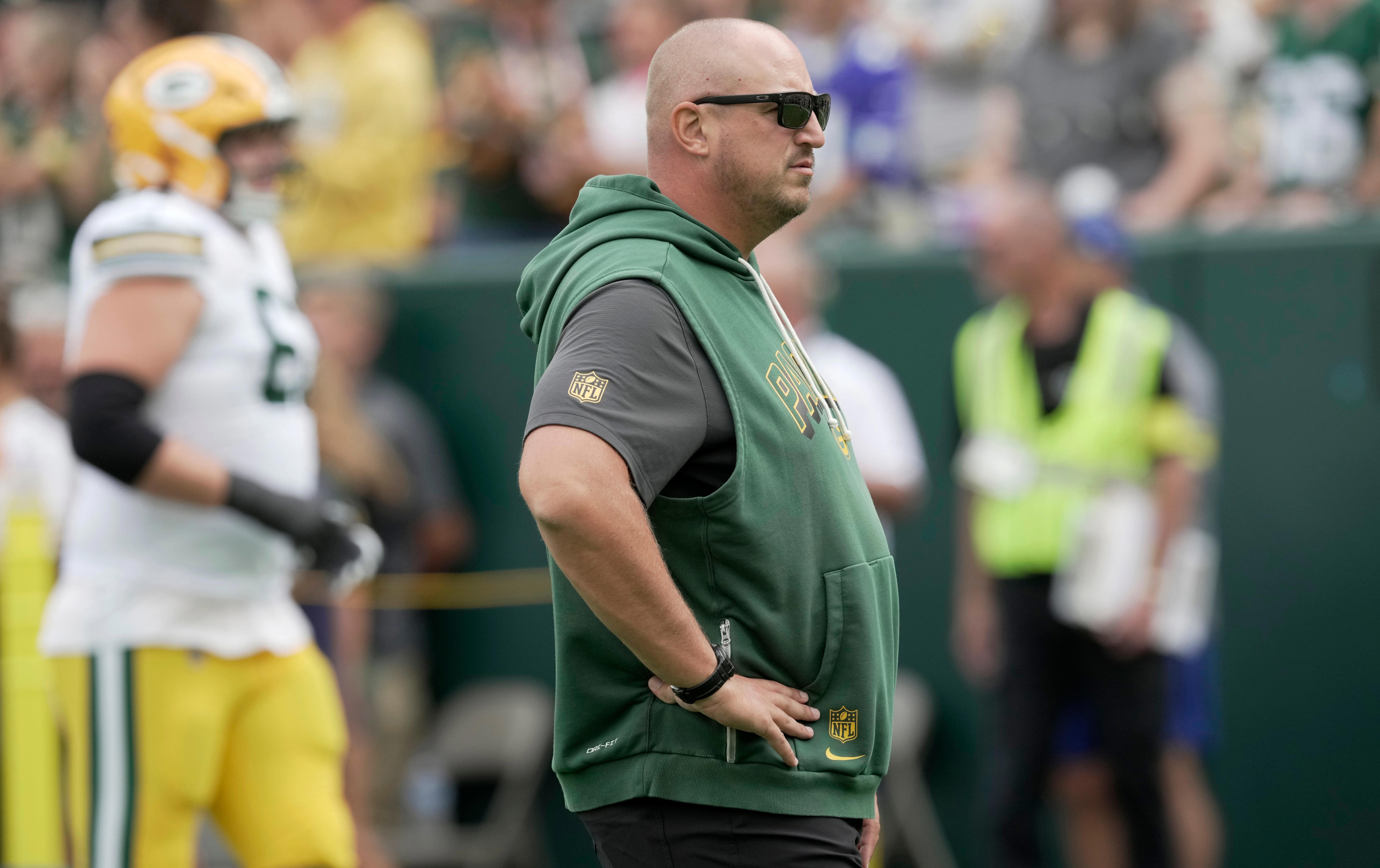 Packers offensive coordinator Adam Stenavich getting interview with Titans