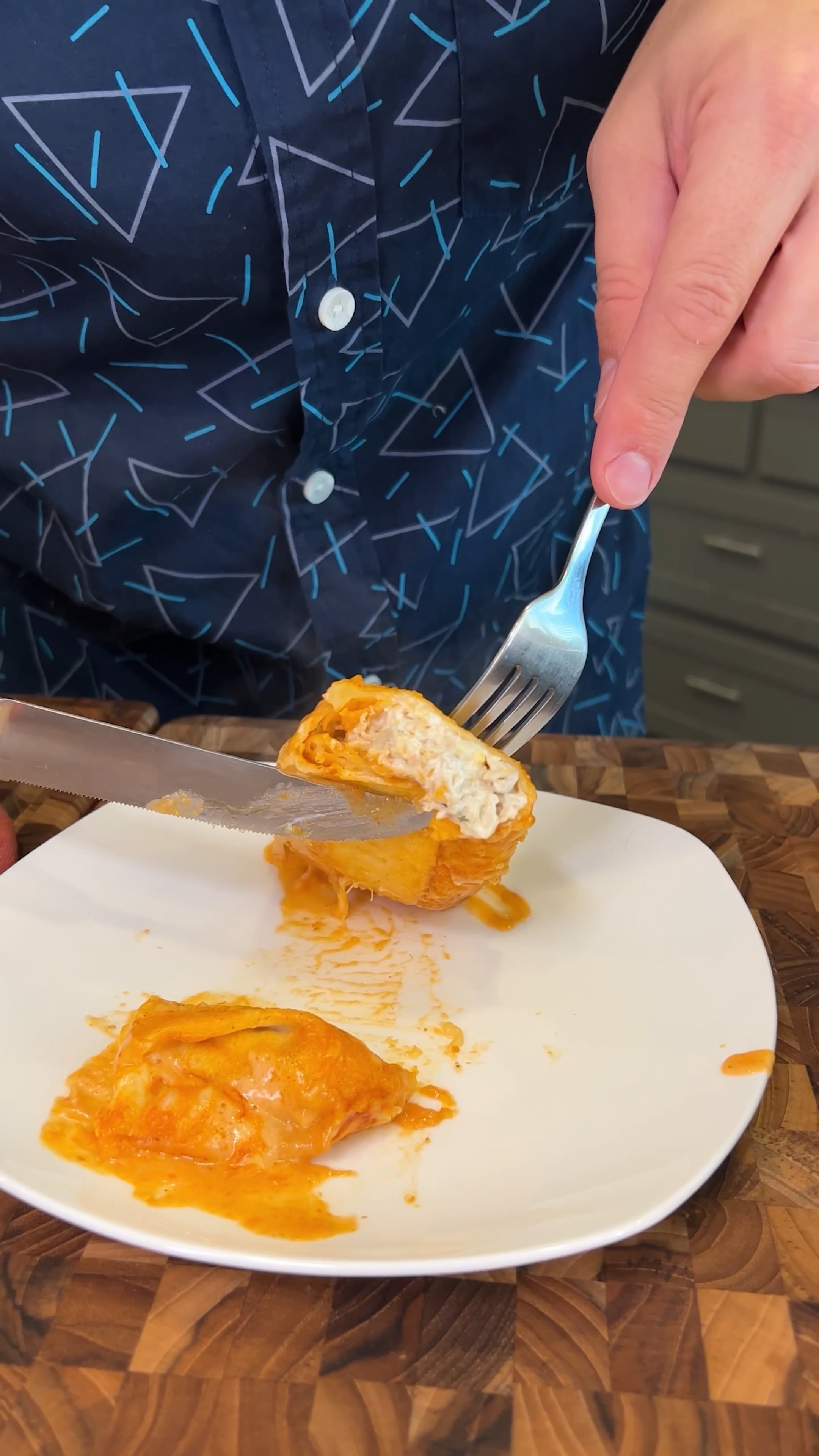 Chicken enchilada dinner