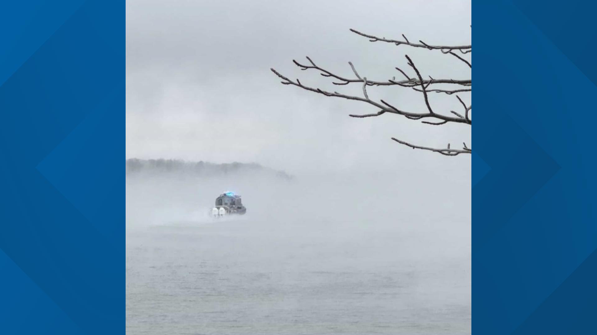 1/25 Lake Norman boat fire
