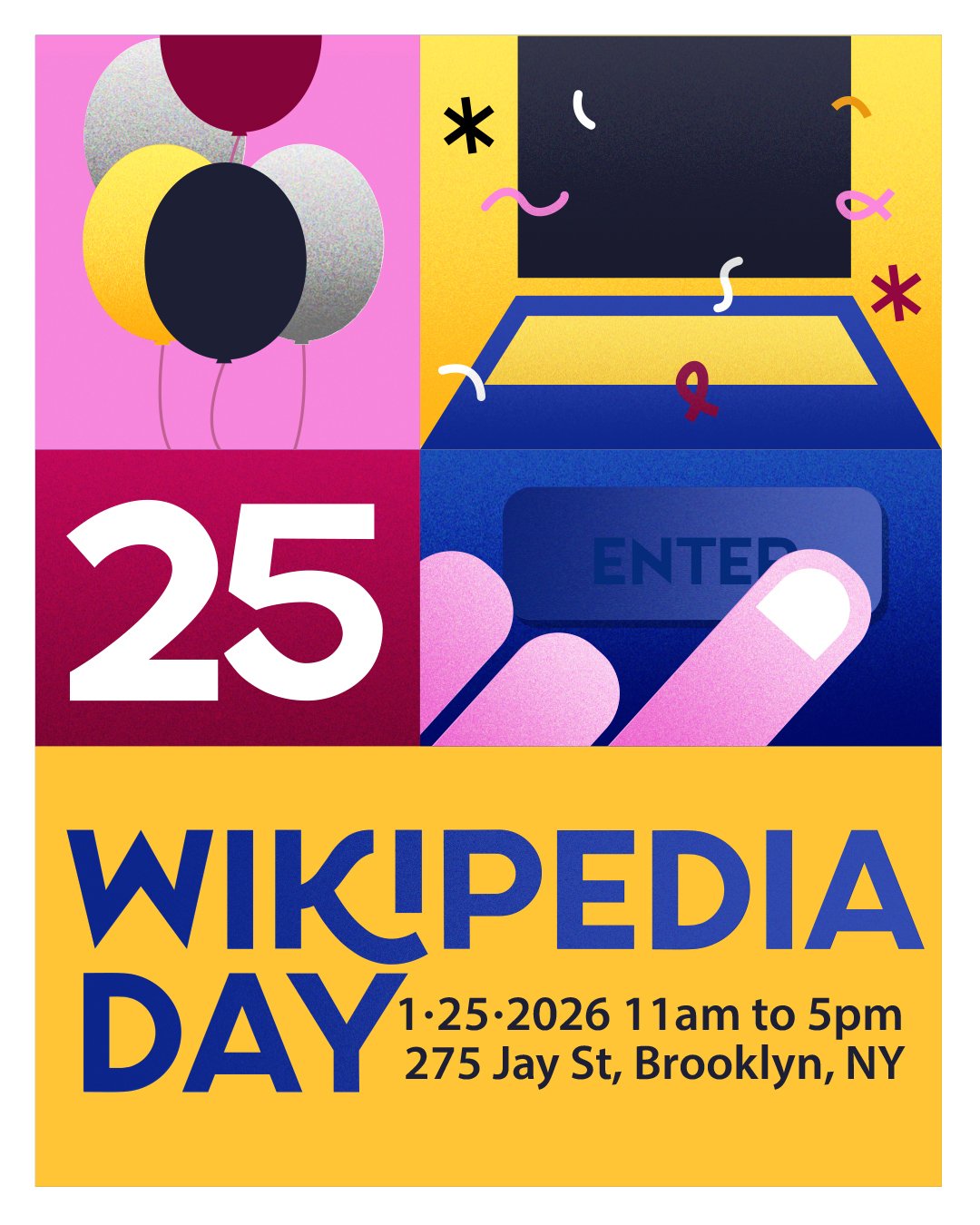 Wikipedia Day 2026, NY