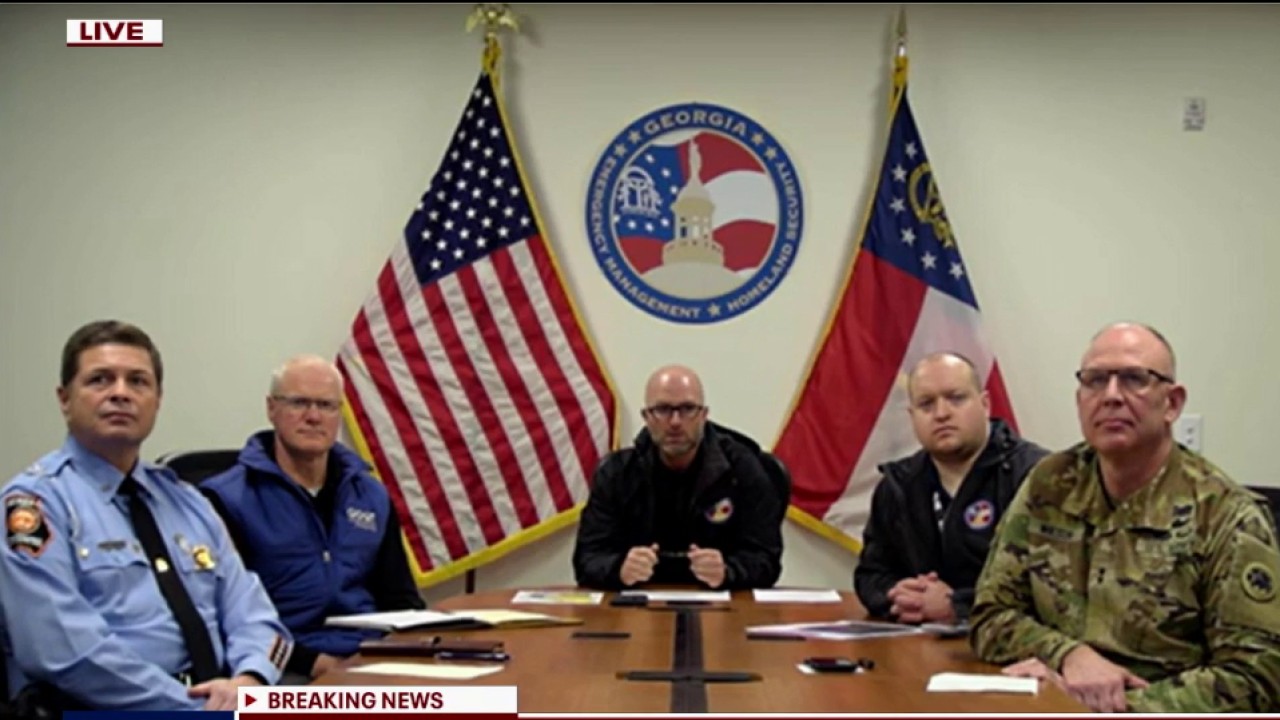 Georgia ice storm response includes moving resources to 'wedge' area