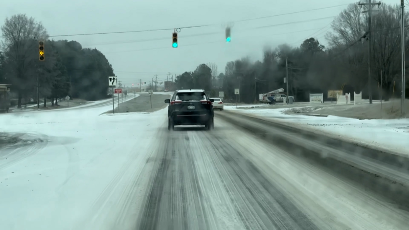 Take a look at the difference between road conditions at the North ...