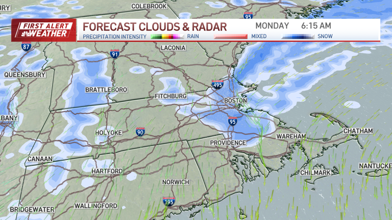 Tracking the storm: Snowfall rates of 2-3 inches an hour expected Sunday