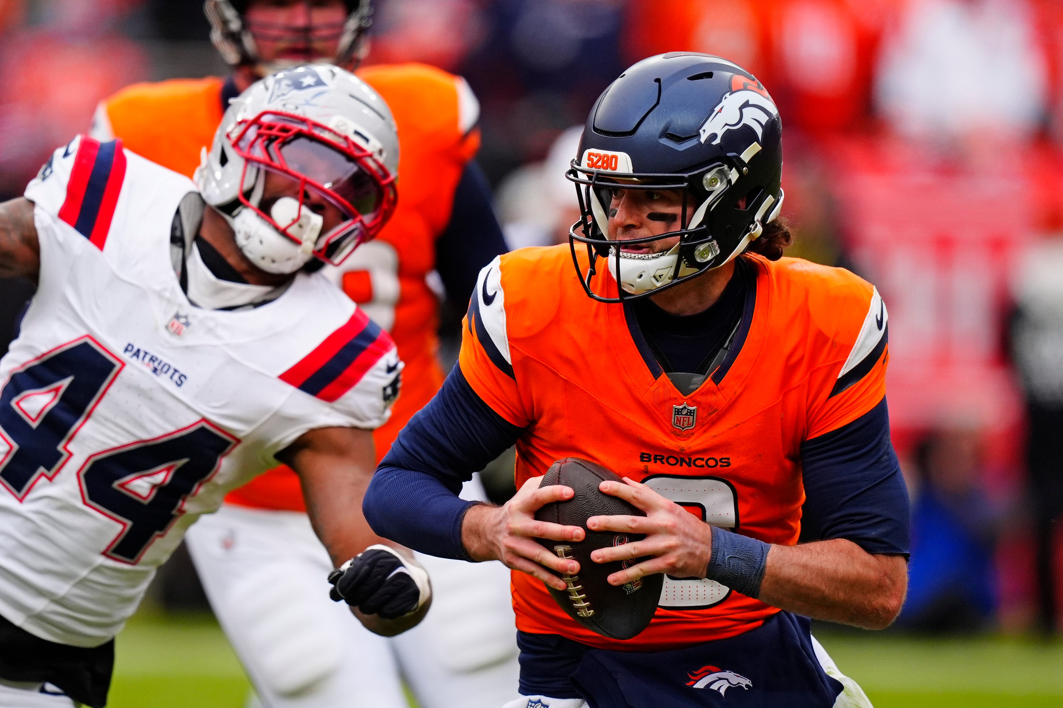 Broncos, Jarrett Stidham fall to Patriots in AFC Championship game