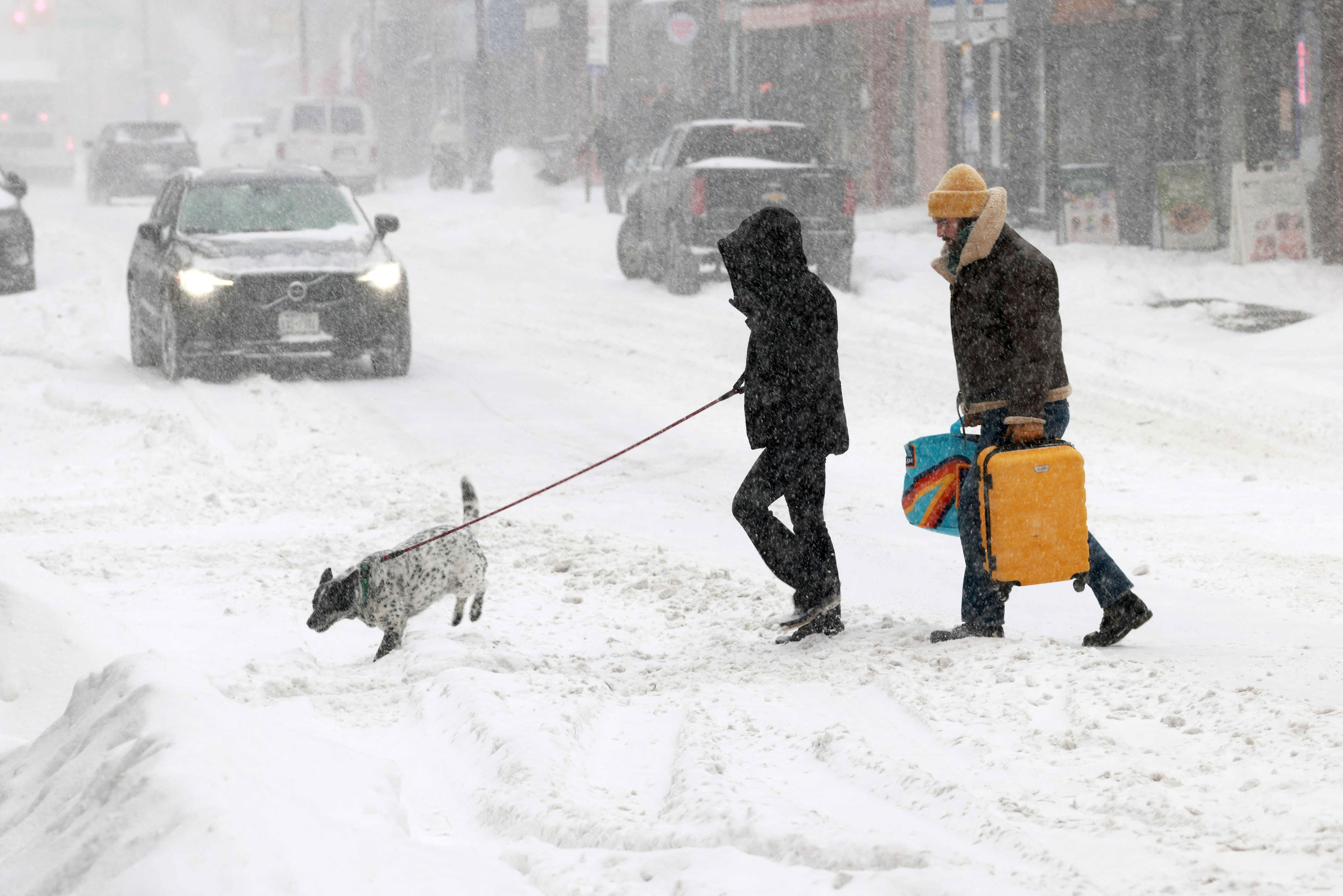 Northeast winter storm forces school closures, National Guard deployment