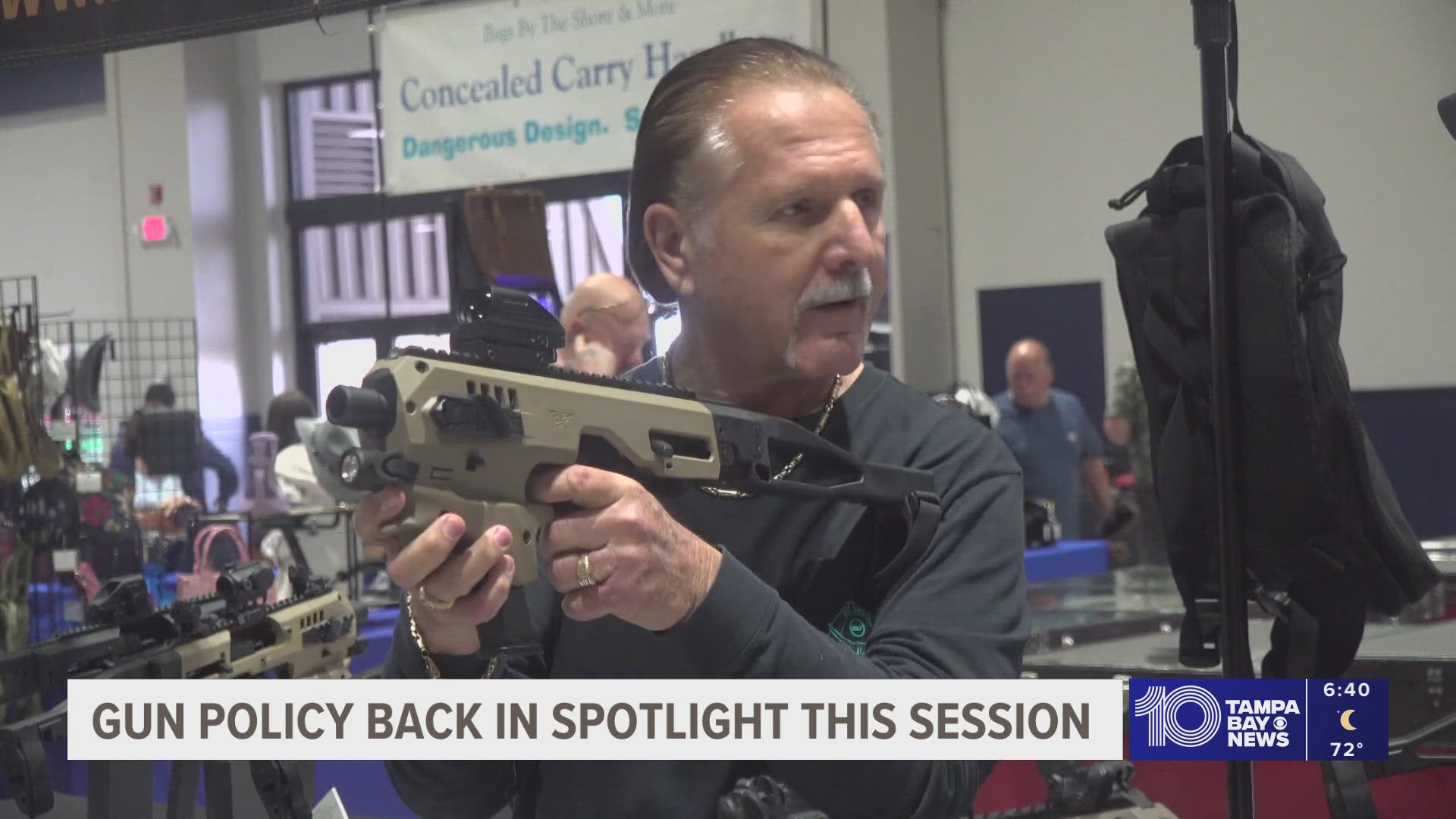 Gun policy back in spotlight this session