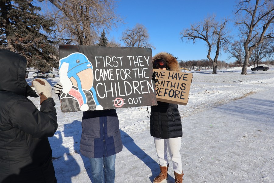 Vigil held in Bismarck for Alex Pretti