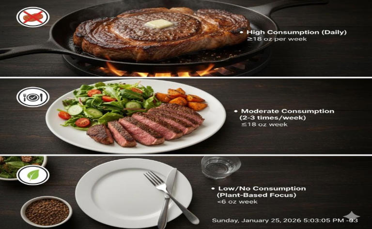 How much red meat should you really eat? Experts weigh in on the new US ...