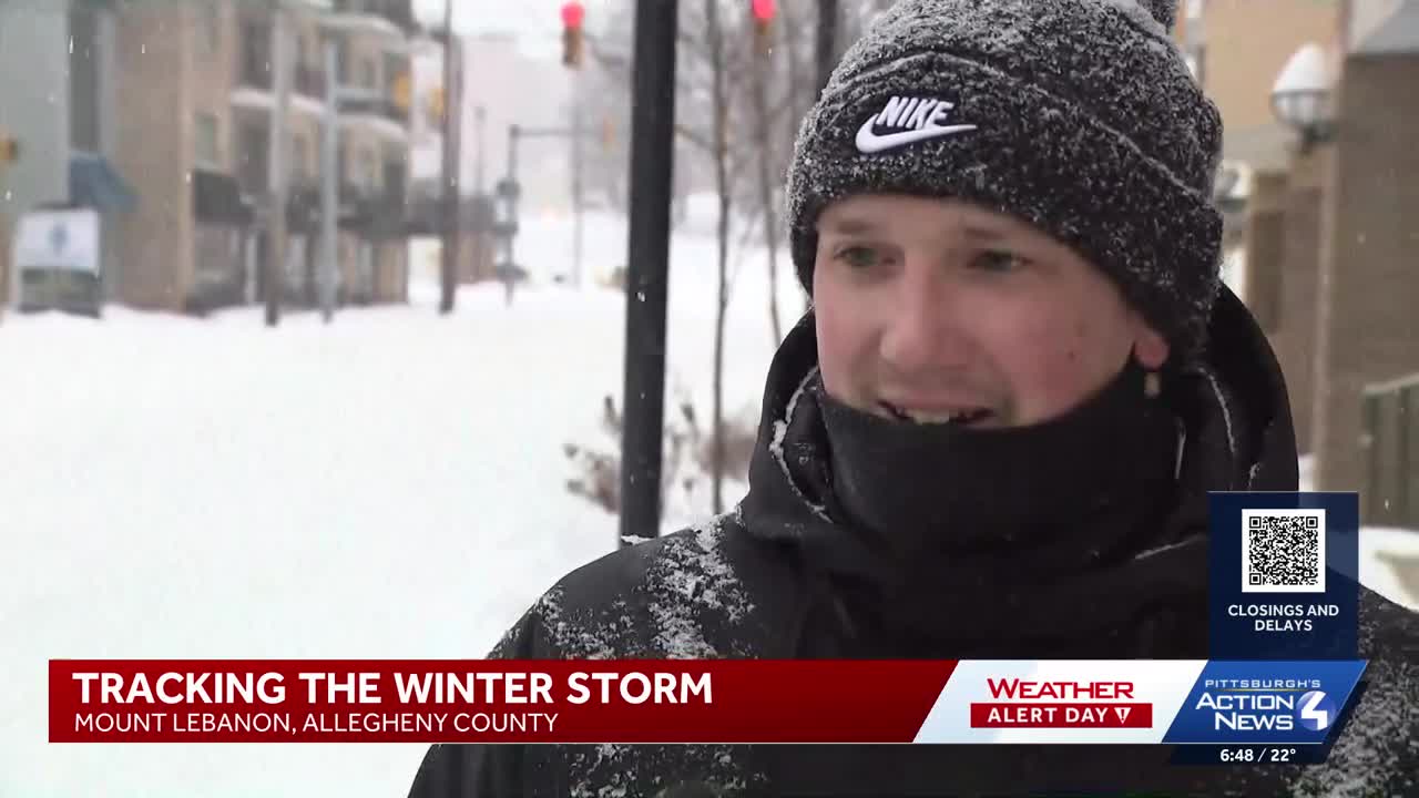 Snowstorm hits western Pennsylvania: See conditions in South Hills