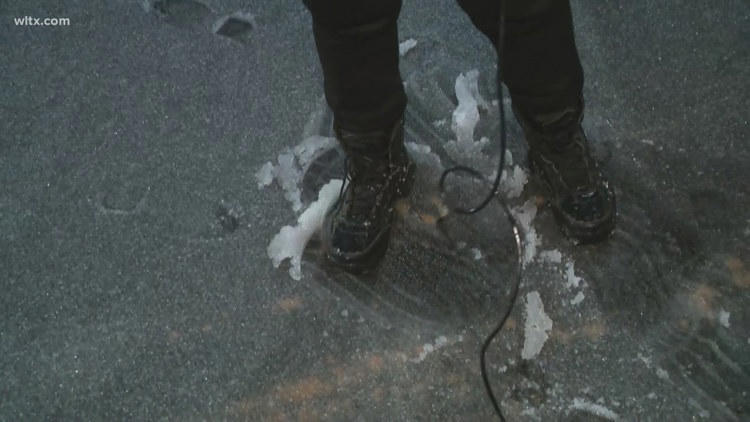 Sleet, black ice make roads increasingly dangerous in Newberry County