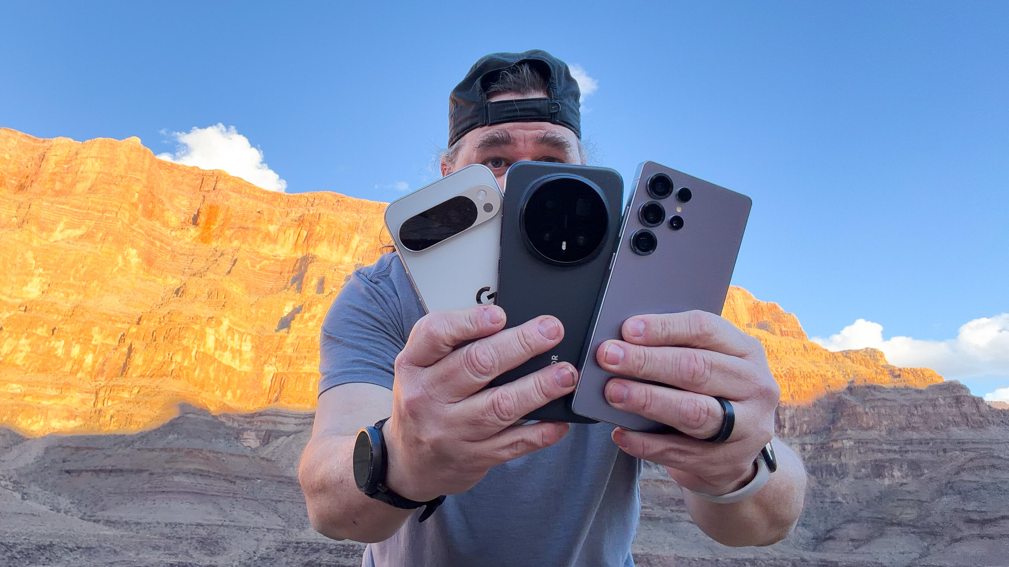 I camera tested the latest Samsung, Google, and Honor phones in the air ...