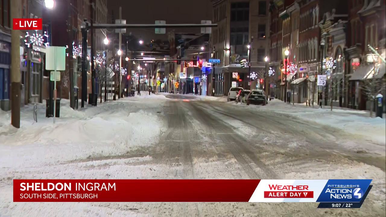 Pittsburgh road improvements in the city's South Side