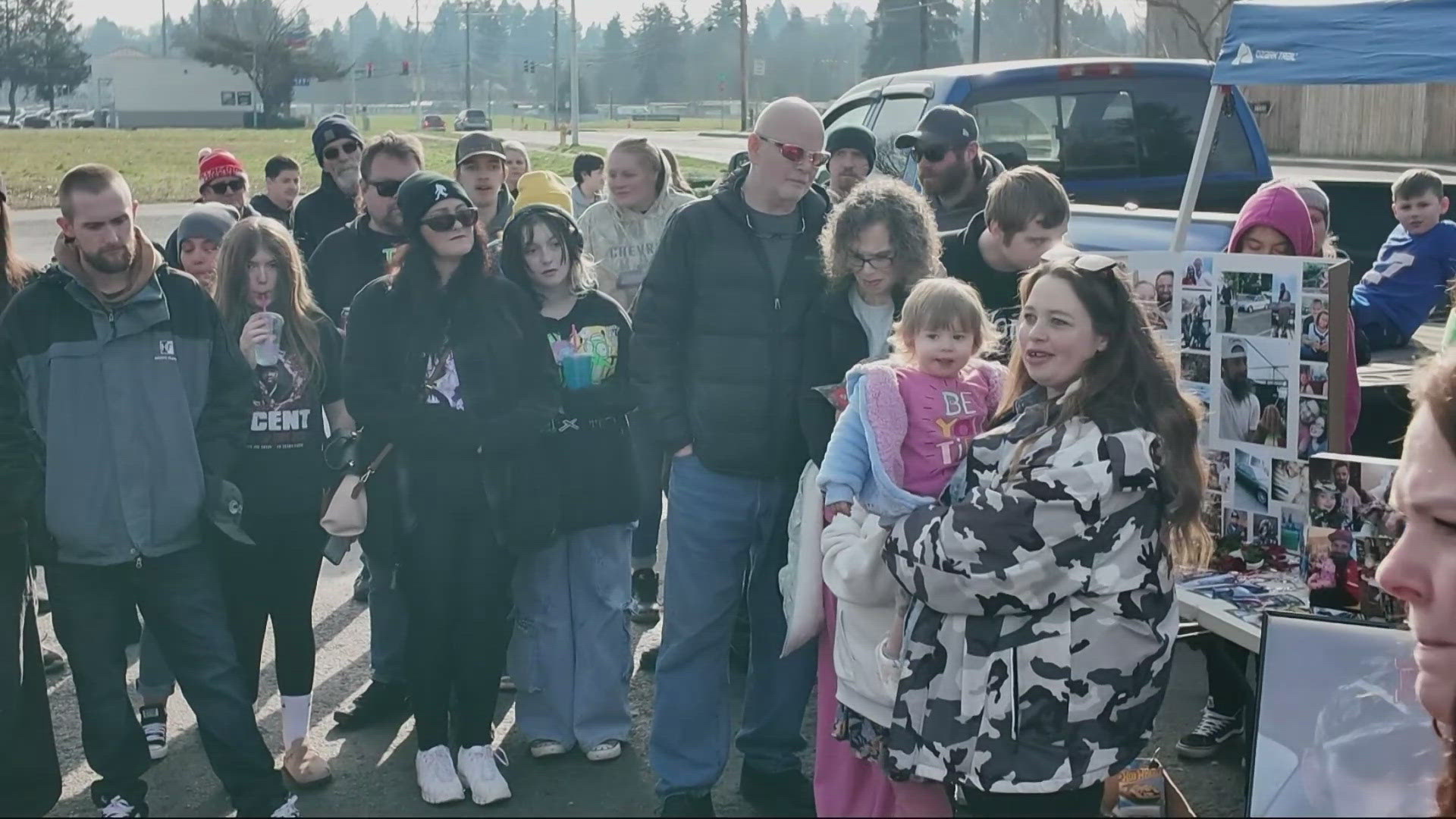 Friends, family hold memorial car for man fatally shot outside ...