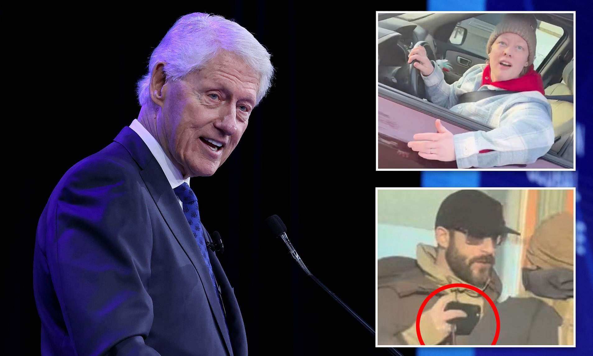 Where is Bush? Bill Clinton joins Obama to condemn Minneapolis shooting