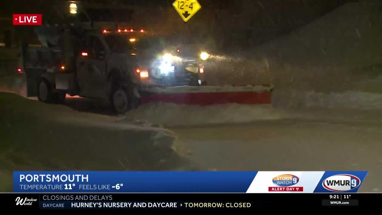 Granite Staters hunker down as snow piles up across New Hampshire