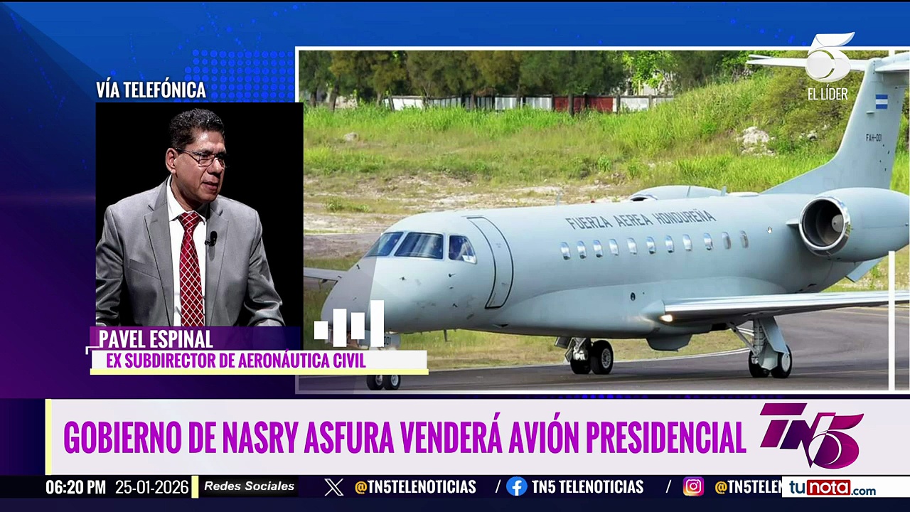 ¿Es viable la venta del avión presidencial? Experto en aeronáutica ...