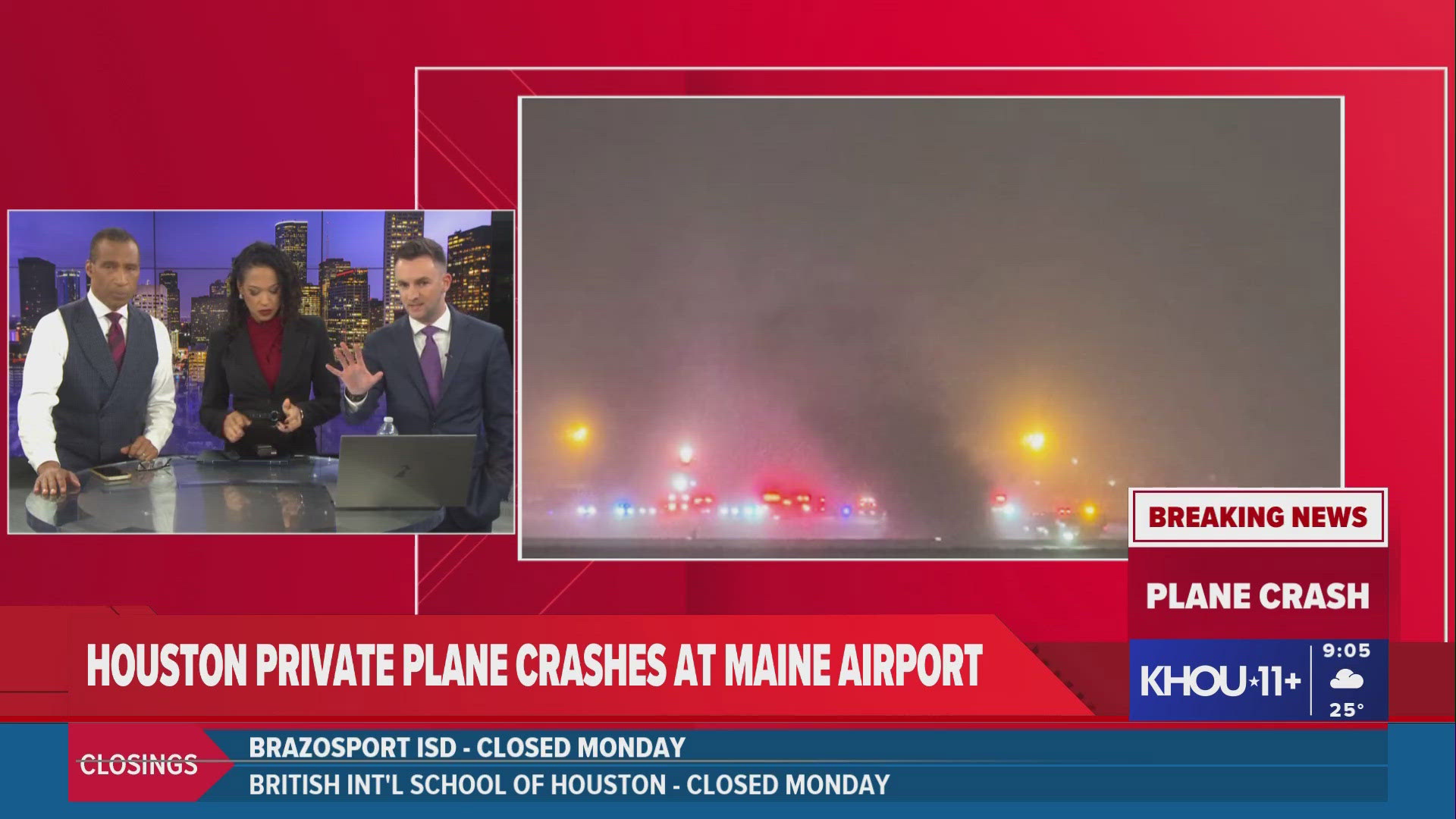 Plane registered to Houston-based law firm crashes during takeoff at ...