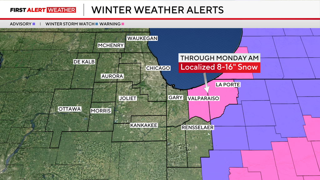 Cold weather advisory for -15 to -25 wind chills through Monday morning