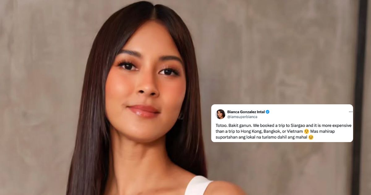 Netizens react to Bianca Gonzalez’s thoughts on expensive domestic ...