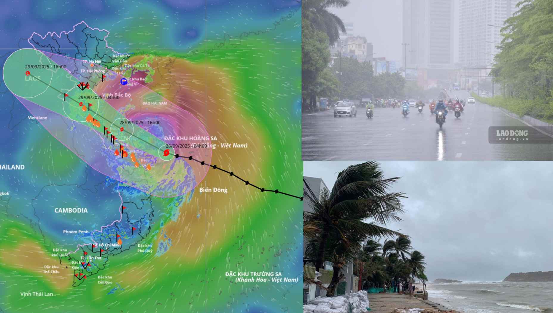 Dự báo về nguy cơ đón bão mạnh, mưa to bất thường năm 2026