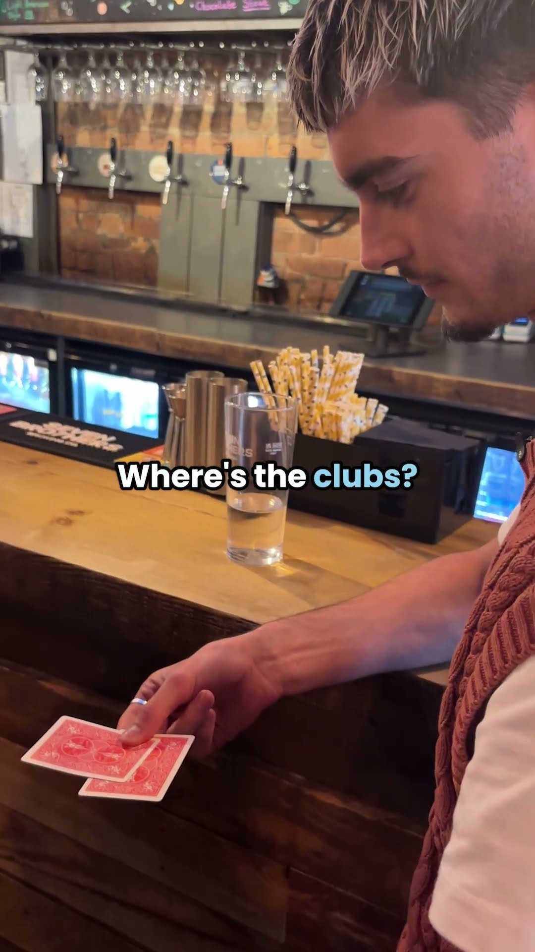 Sleight of hand trick